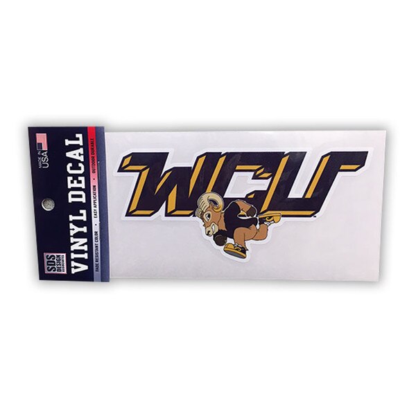 6" WCU RUNNING RAM DECAL | WCU Campus Store