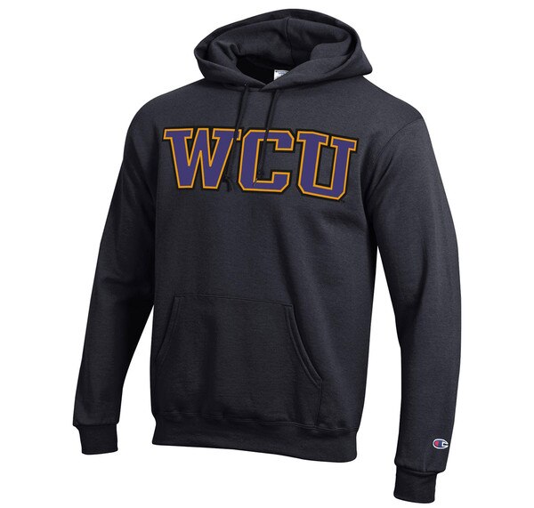 Champion WCU Chenille Letter Hood | WCU Campus Store
