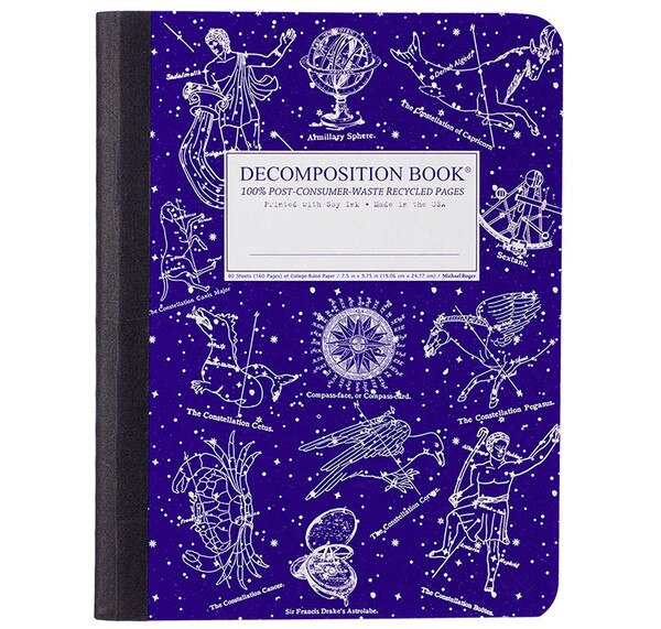 Decomposition Book Celestial Lined Pages | WCU Campus Store