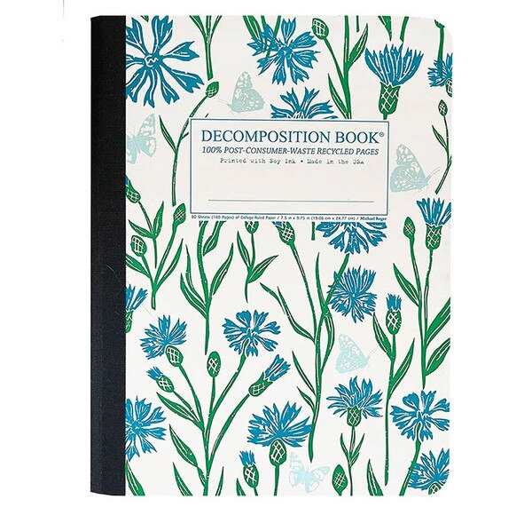 Decomposition Book Cornflower Lined Pages | WCU Campus Store