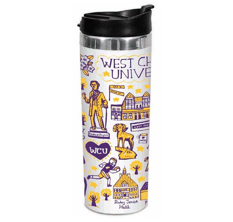 Julia Gash Impact Wrapped Tumbler | WCU Campus Store