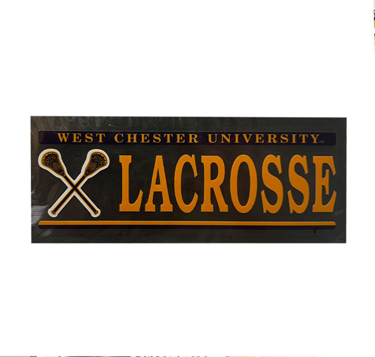 6" Lacrosse Decal | WCU Campus Store
