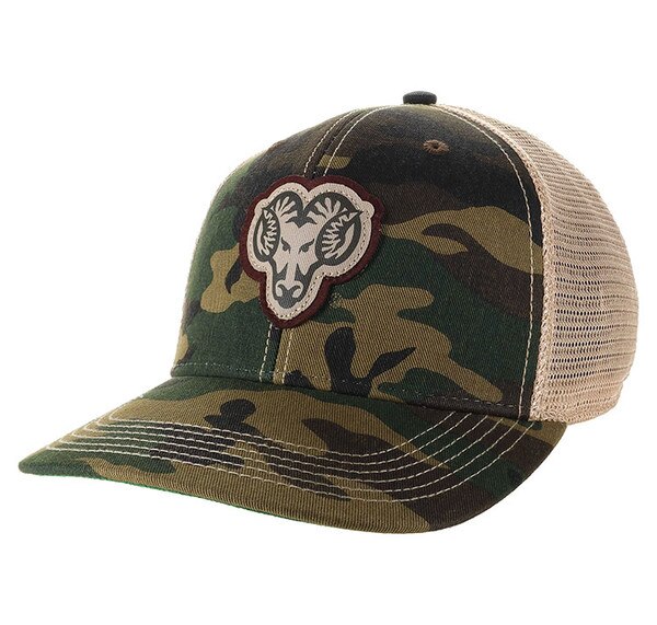 Mid Pro Trucker Ram Patch Army Camo | WCU Campus Store