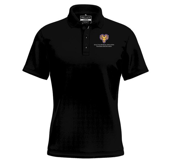 Prosphere Mens Polo Health & PE | WCU Campus Store