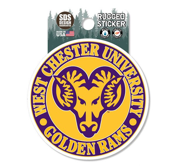 Rugged Sticker Circle Logo