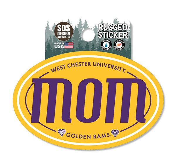 Rugged Sticker Mom Art Deco