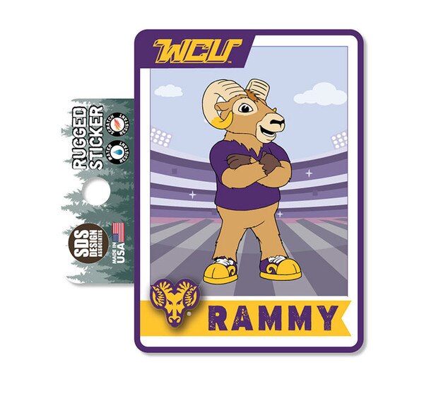 Rugged Sticker Rammy Trading Card
