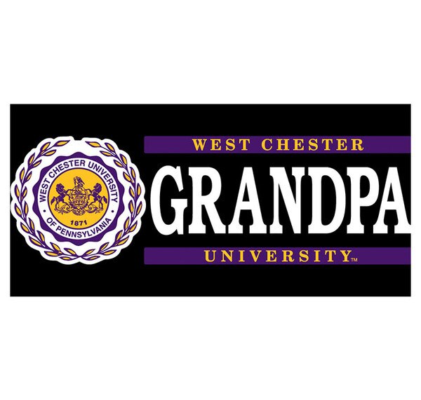 West Chester Grandpa Decal | WCU Campus Store