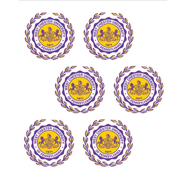SDS Decal 6-Pack SEAL CIRCLE DECALS | WCU Campus Store