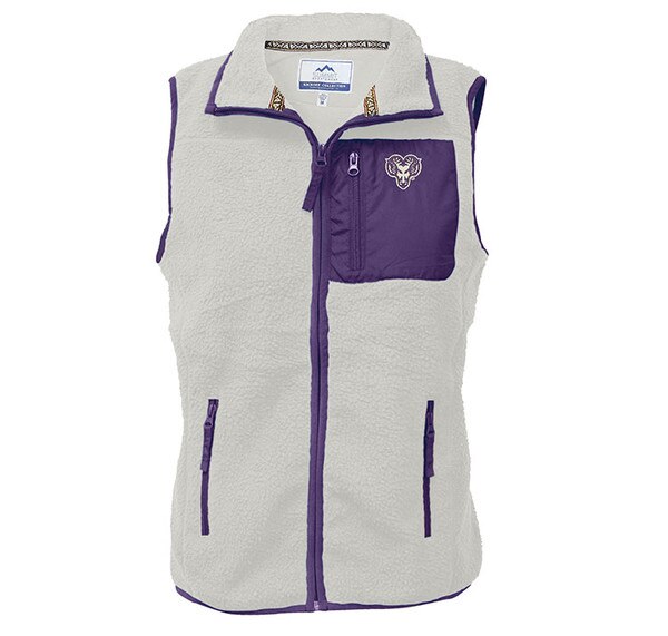Summit Pebble Fleece Vest | WCU Campus Store