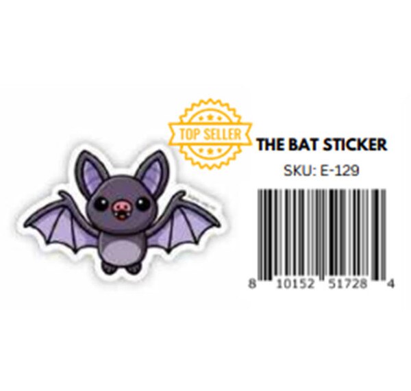 The Bat Sticker | WCU Campus Store